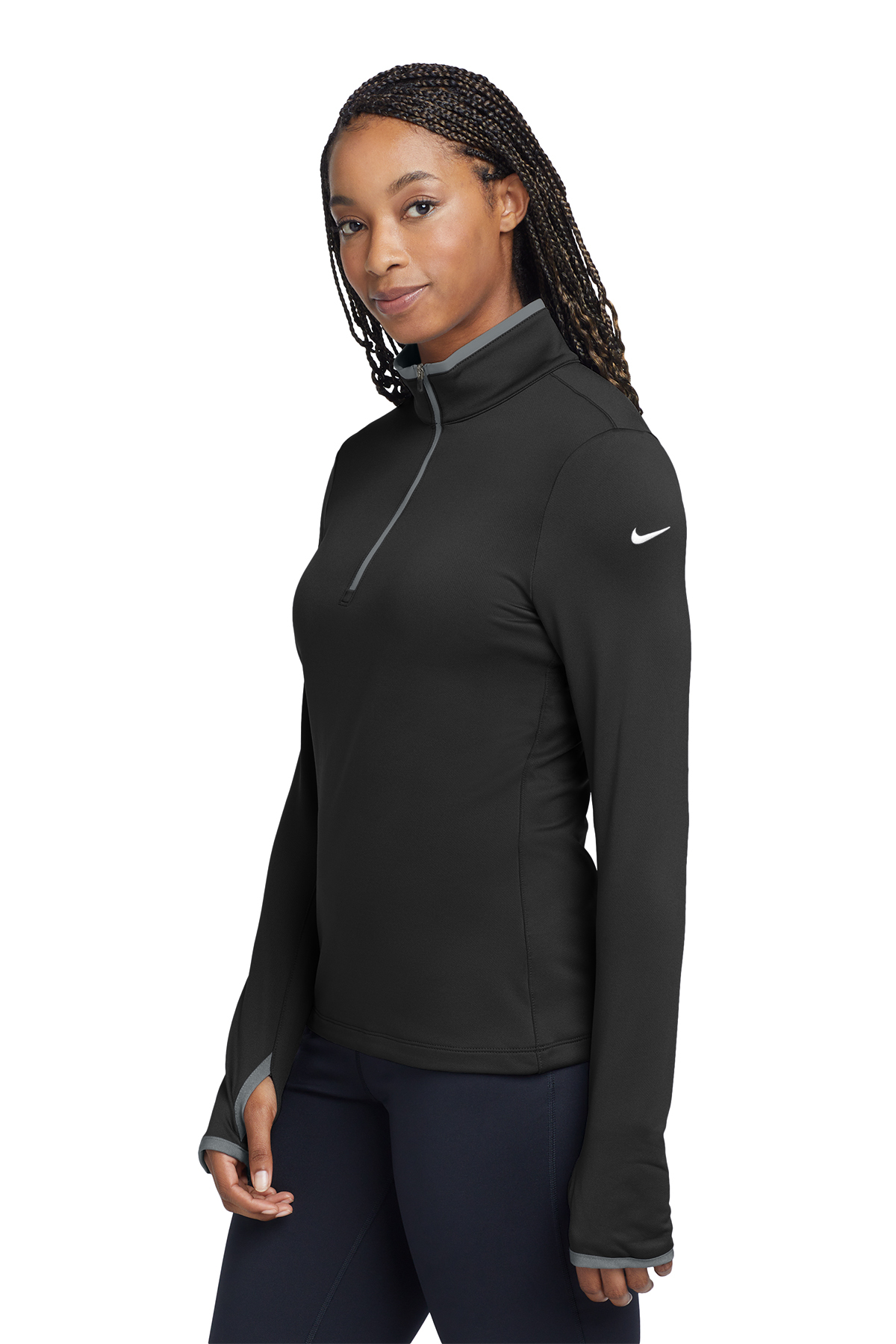 Nike Women's Dri-FIT Stretch 1/2-Zip Cover-Up | Product | Company Casuals