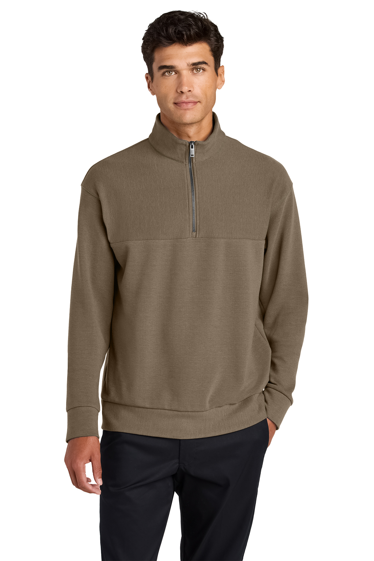 Mercer+Mettle Linear Texture 1/4-Zip | Product | SanMar