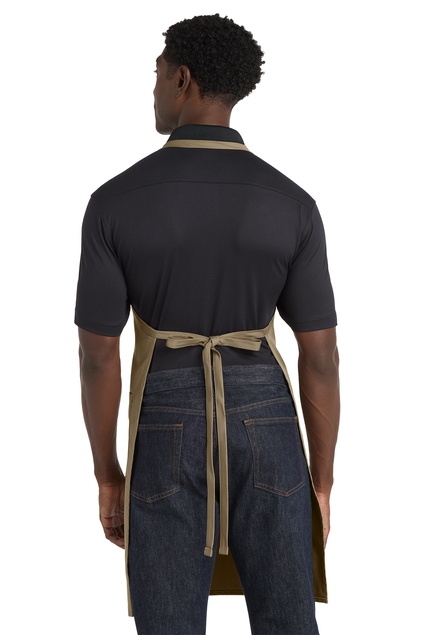 Port Authority Easy Care Extra Long Bib Apron with Stain Release ...