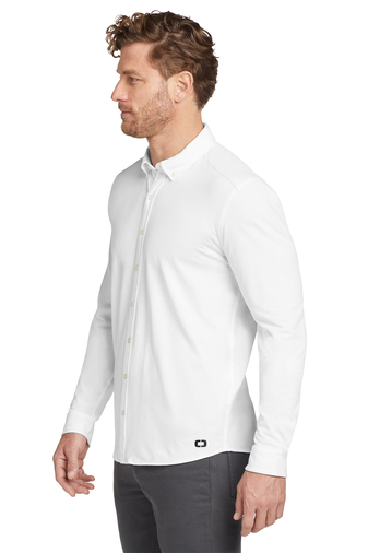 OGIO Code Stretch Long Sleeve Button-Up | Product | SanMar