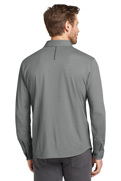OGIO Code Stretch Long Sleeve Button-Up | Product | SanMar