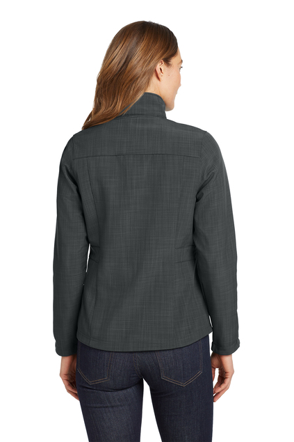 Eddie Bauer Women's Shaded Crosshatch Soft Shell Jacket | Product | SanMar