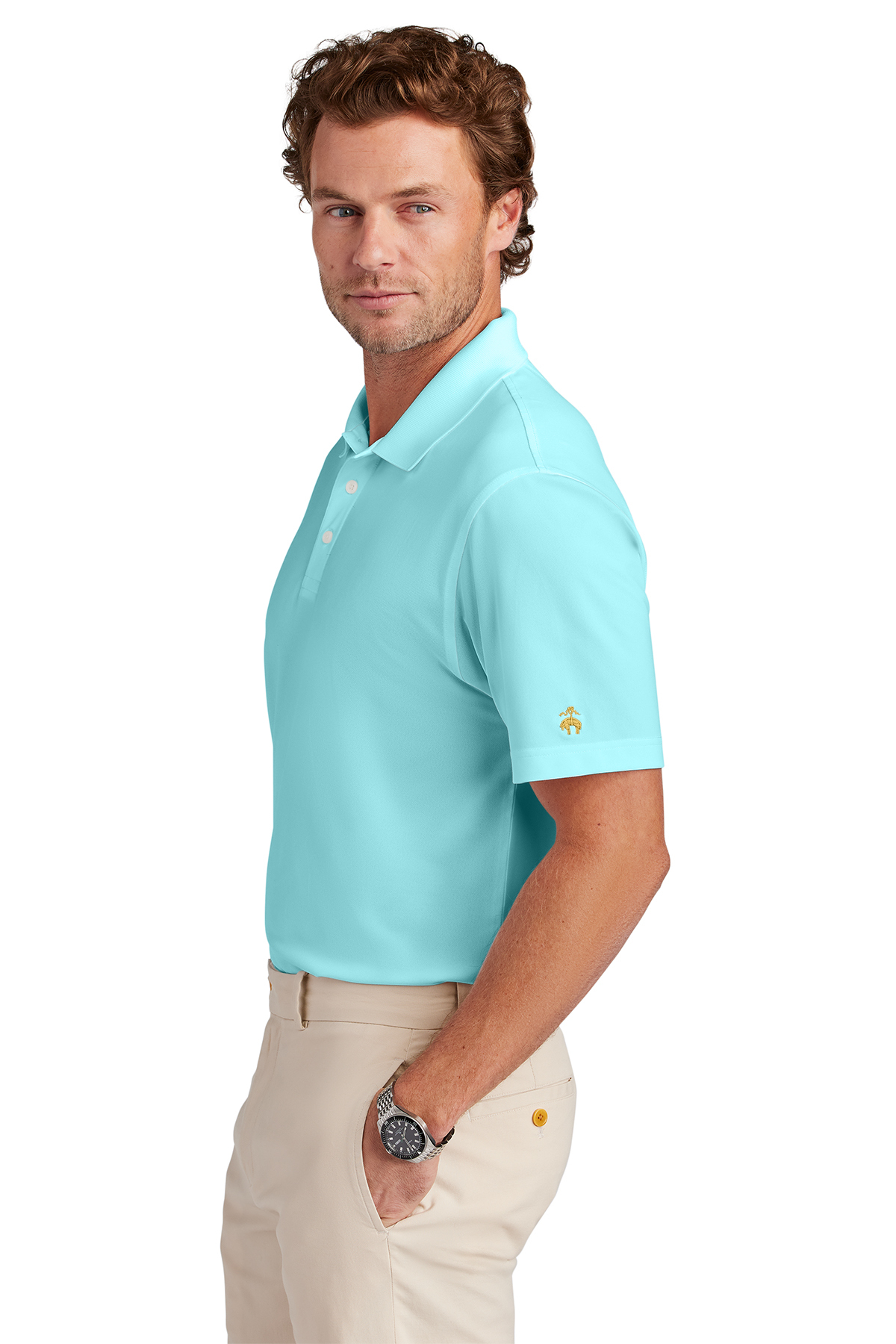Brooks Brothers Mesh Pique Performance Polo | Product | SanMar