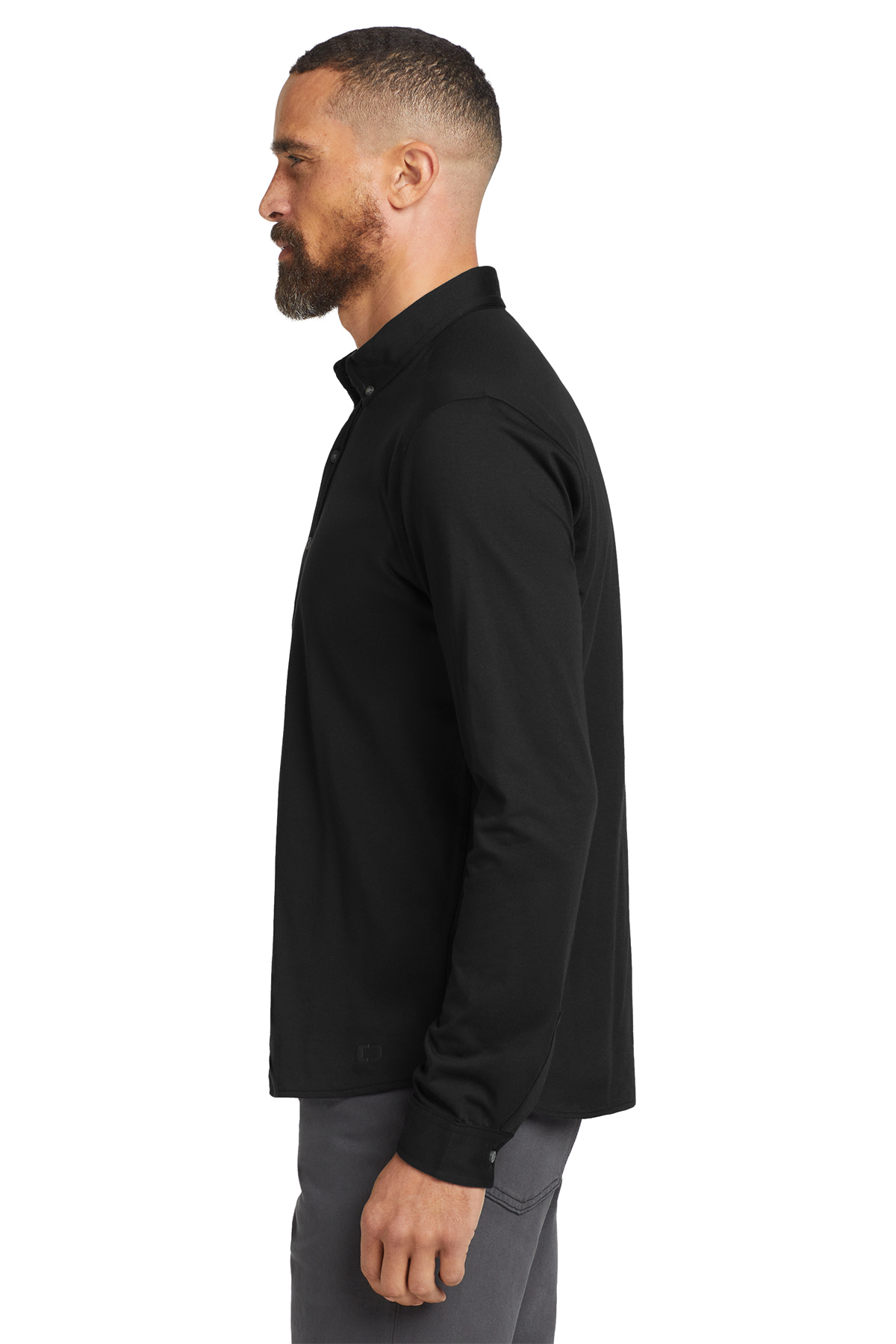 OGIO Code Stretch Long Sleeve Button-Up | Product | SanMar