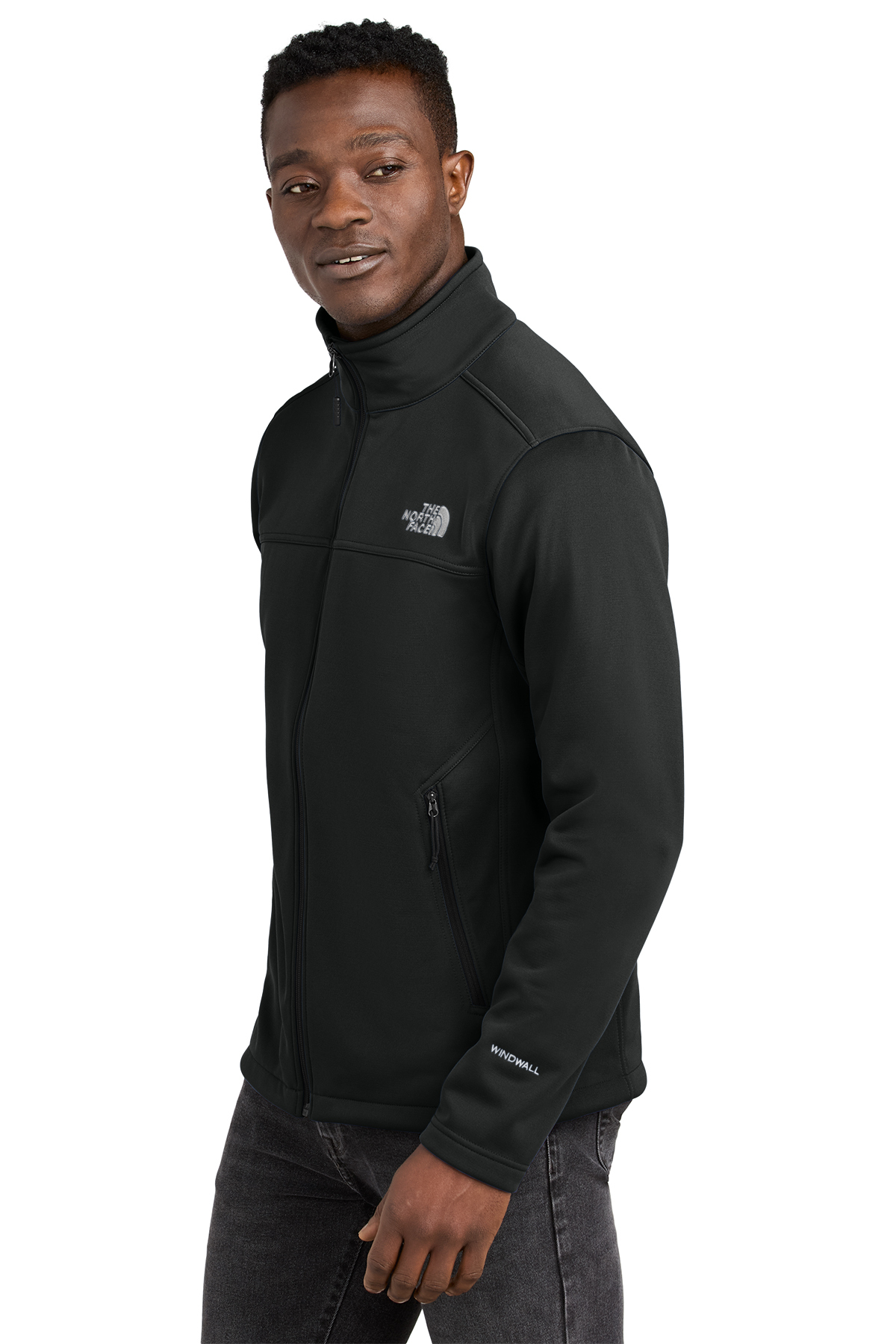 The North Face Chest Logo Ridgewall Soft Shell Jacket | Product | SanMar