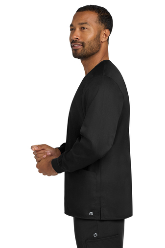 Wink Unisex WorkFlex Snap-Front Scrub Jacket | Product | SanMar