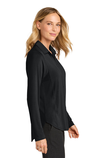 Port Authority Women’s Luxe Knit Button Tunic | Product | SanMar