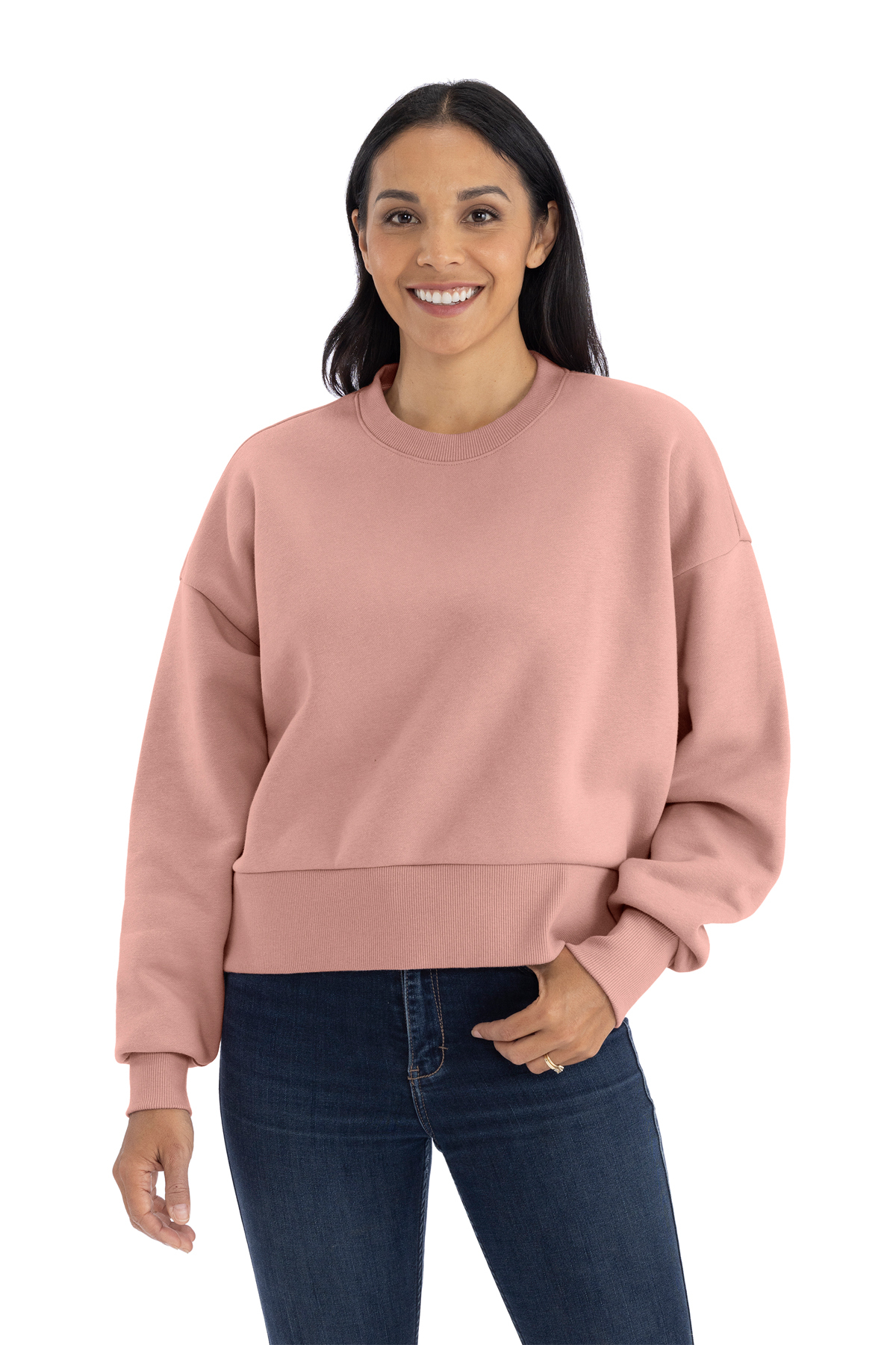 Next Level Apparel Women’s Heavyweight Sweatshirt | Product | SanMar