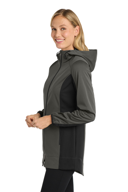 Port Authority Women's Active Hooded Soft Shell Jacket | Product | Port Authority
