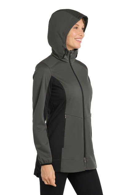 Port Authority Women's Active Hooded Soft Shell Jacket | Product | Port Authority