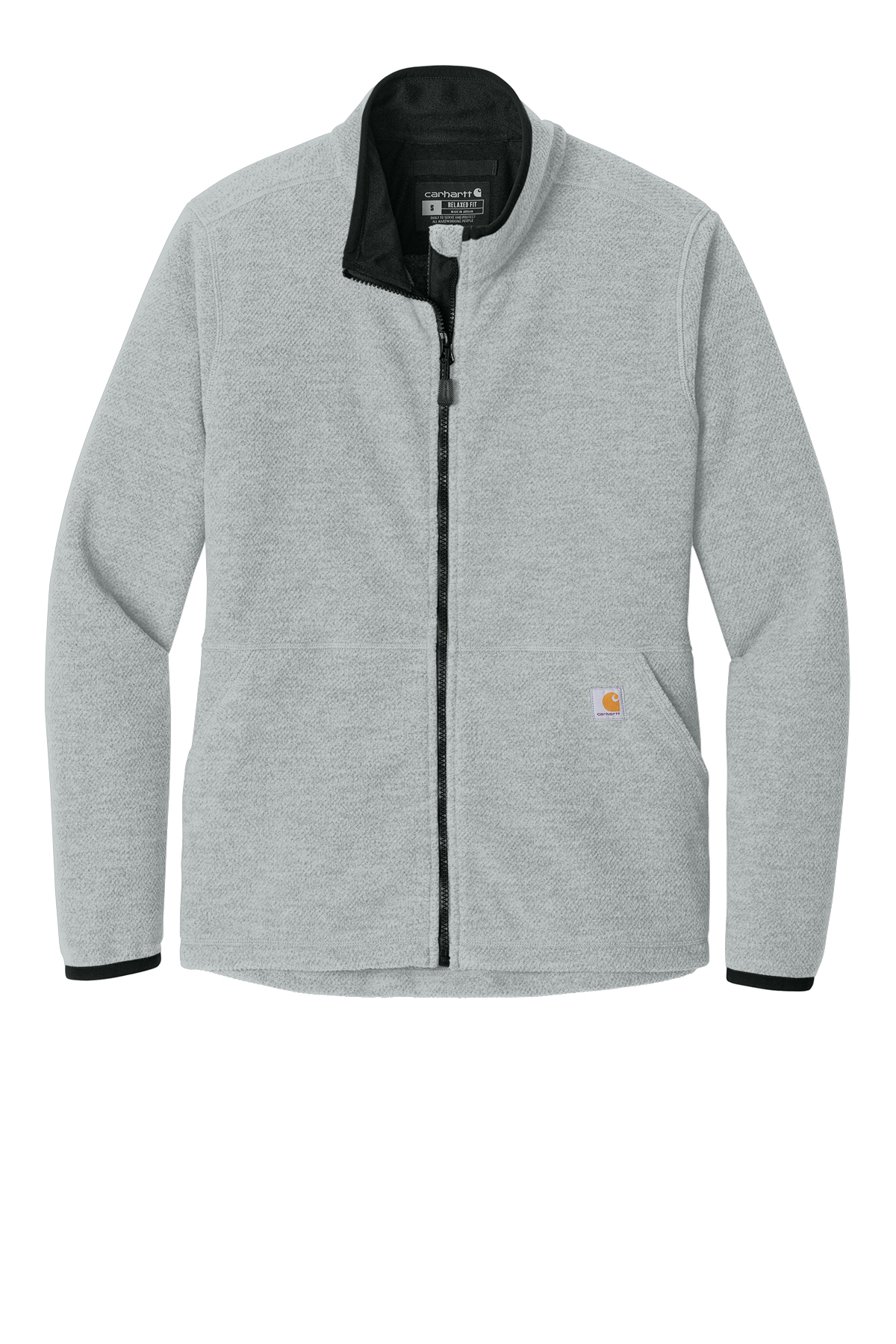 Carhartt Women’s Textured Full-Zip Fleece Jacket | Product | SanMar