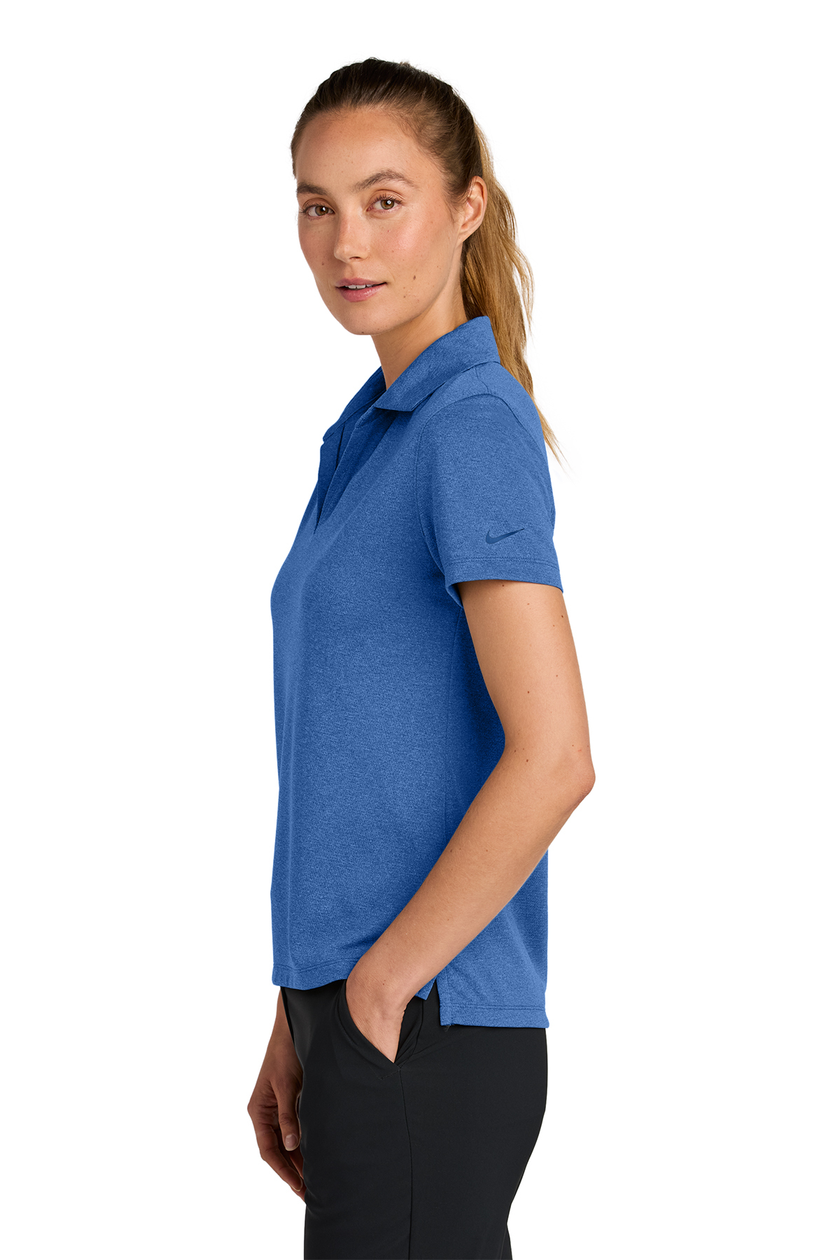 Nike Women’s Dri-FIT Smooth Heather Polo | Product | Company Casuals