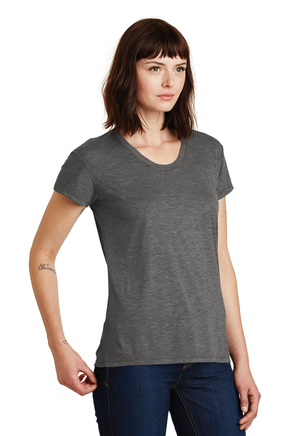 Alternative Kimber Mélange Burnout T-Shirt. AA2620 | Product | SanMar