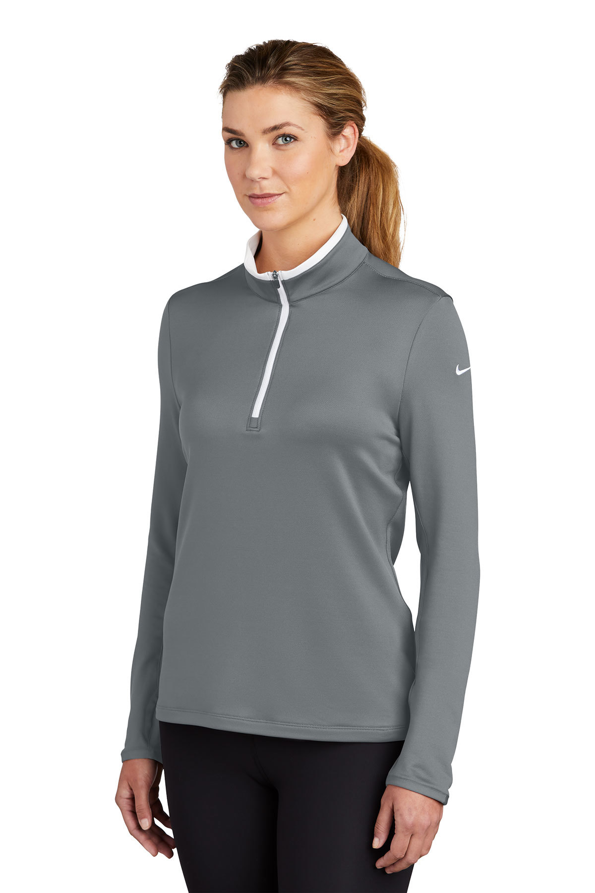 Nike Ladies Dri-FIT Stretch 1/2-Zip Cover-Up | Product | Online Apparel ...