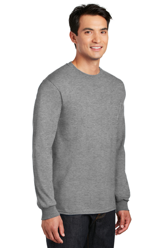 Gildan Dryblend 50 Cotton 50 Poly Long Sleeve T Shirt Product Sanmar