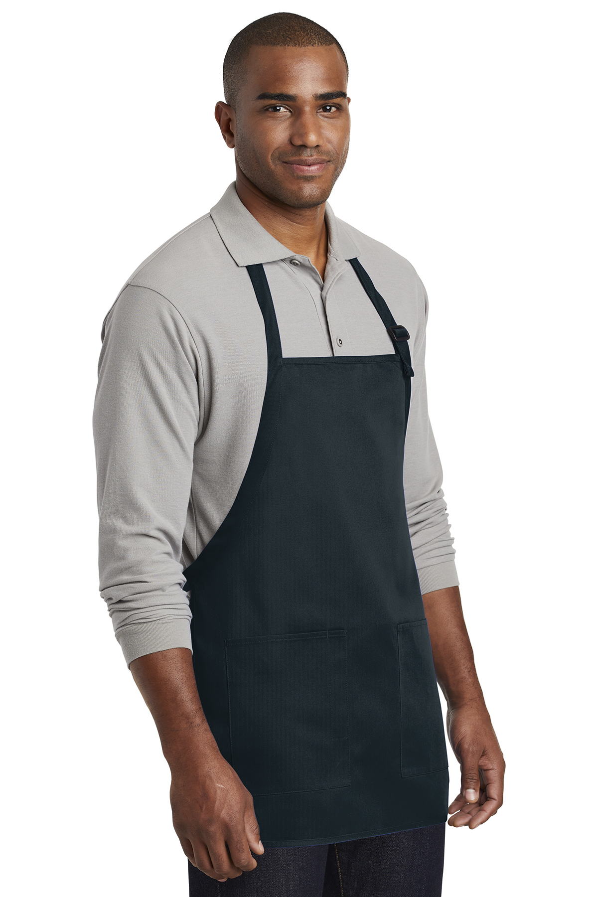 Port Authority Medium-Length Two-Pocket Bib Apron | Product | SanMar