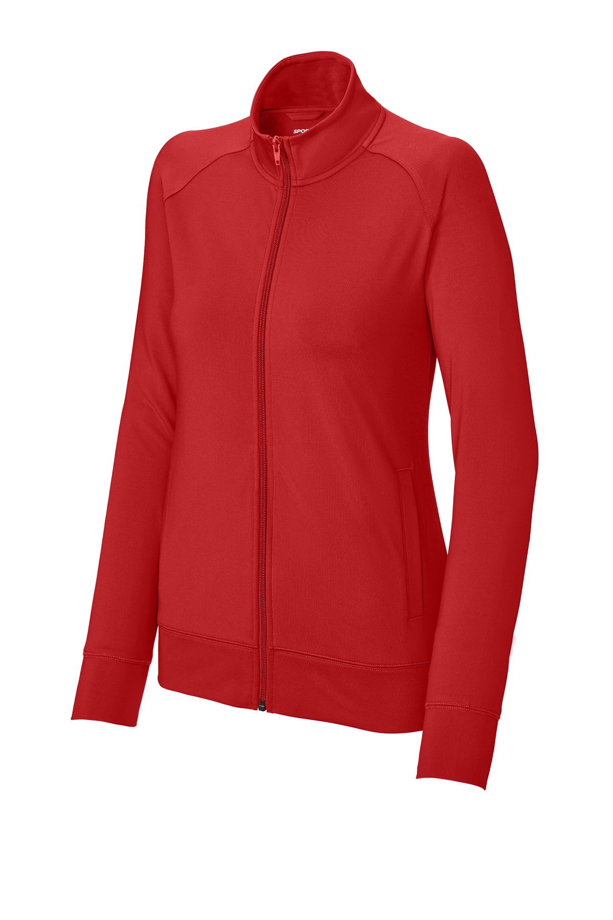 Sport-Tek Women's Sport-Wick Stretch Full-Zip Cadet Jacket | Product ...