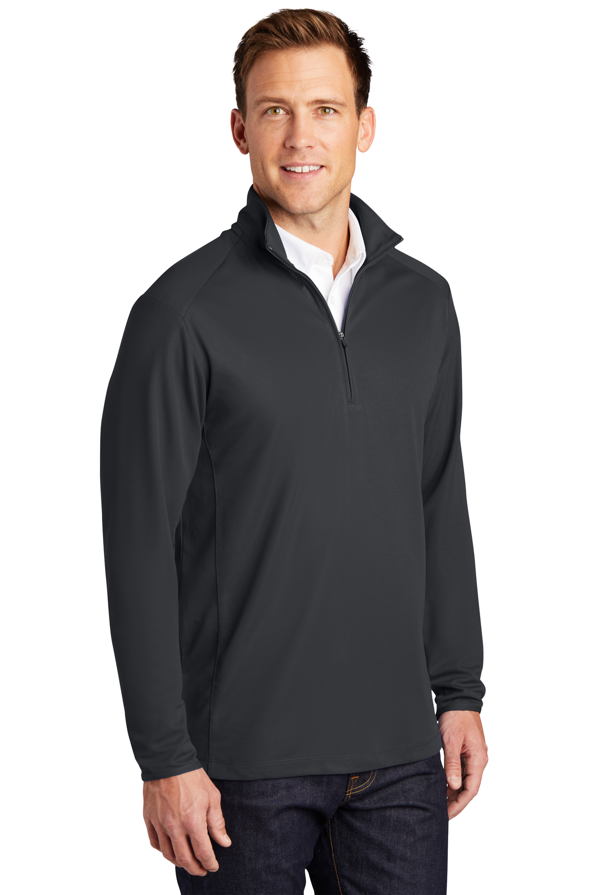Port Authority Pinpoint Mesh 1/2-Zip | Product | Port Authority