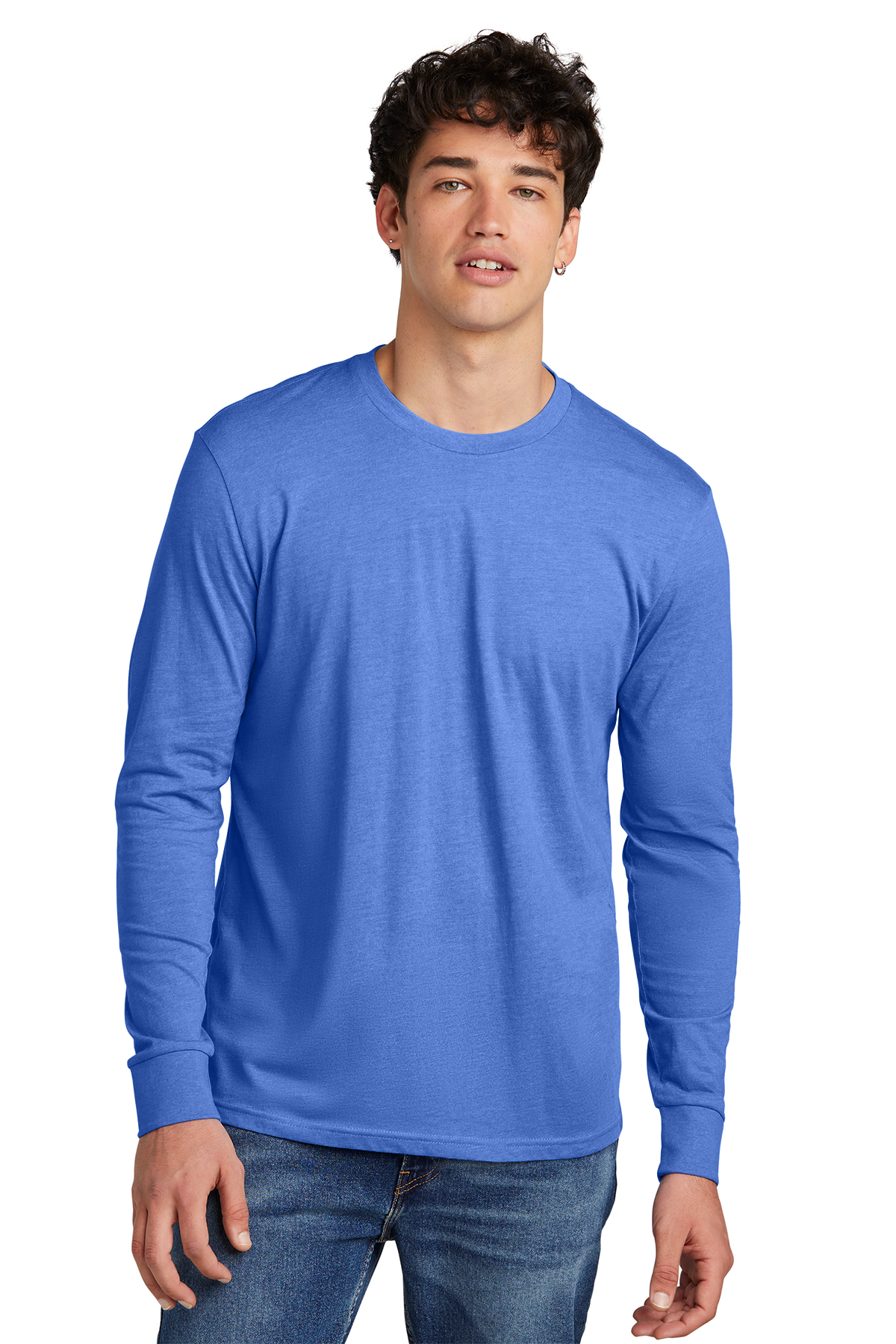 District Perfect Blend CVC Long Sleeve Tee | Product | District
