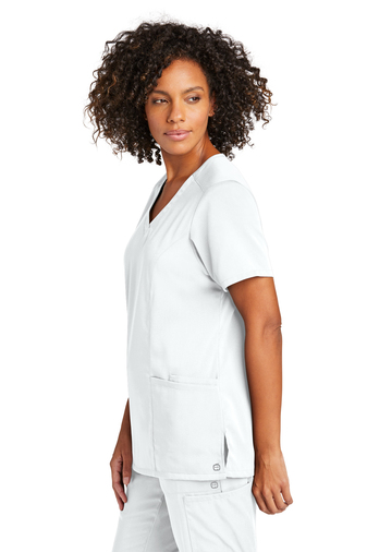 WonderWink Women’s Premiere Flex V-Neck Top | Product | SanMar