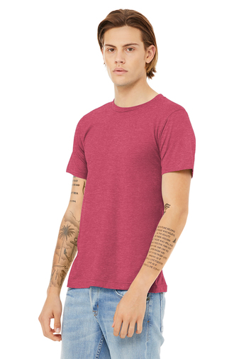 BELLA+CANVAS Unisex Heather CVC Short Sleeve Tee | Product | SanMar