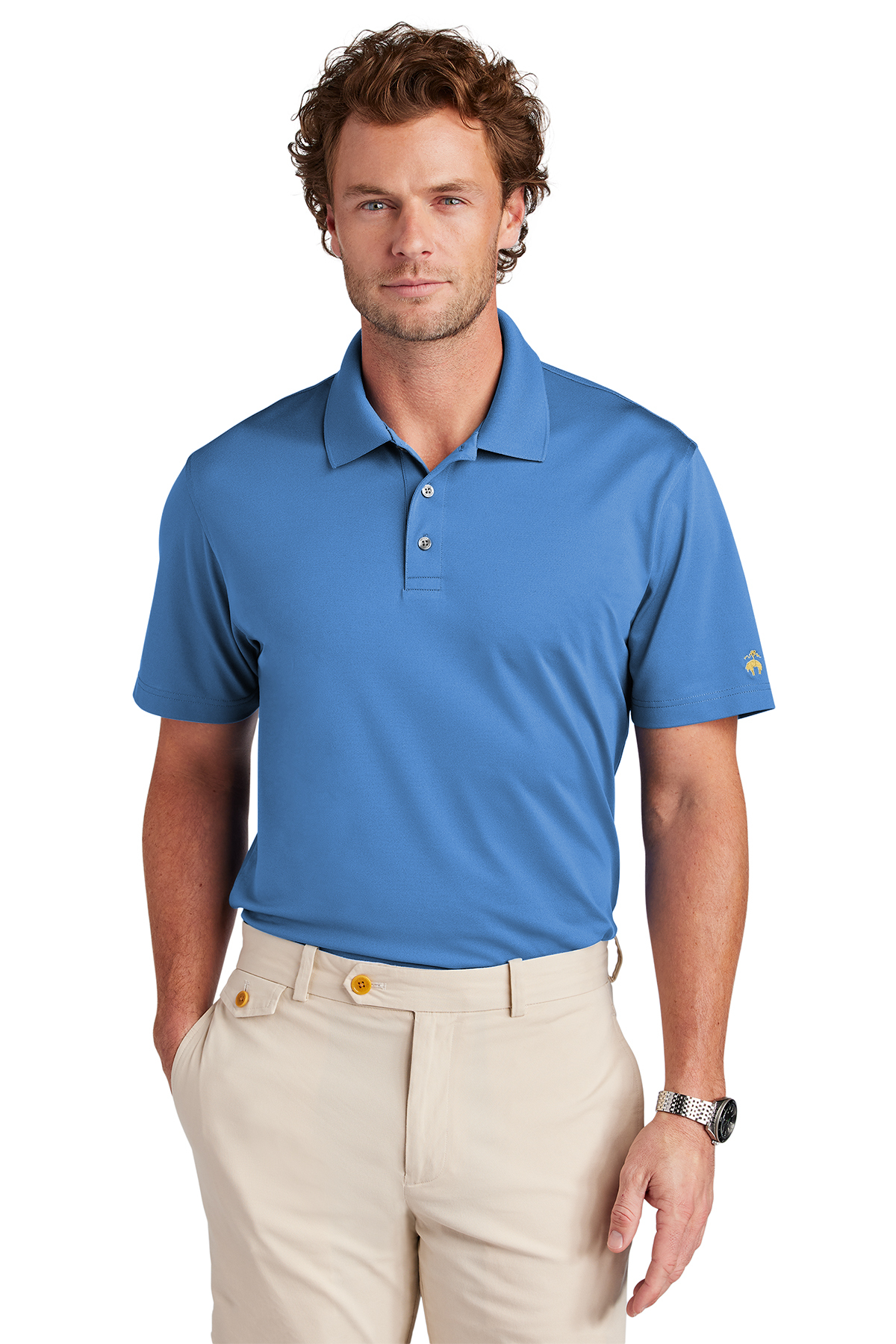 Brooks Brothers Mesh Pique Performance Polo | Product | SanMar