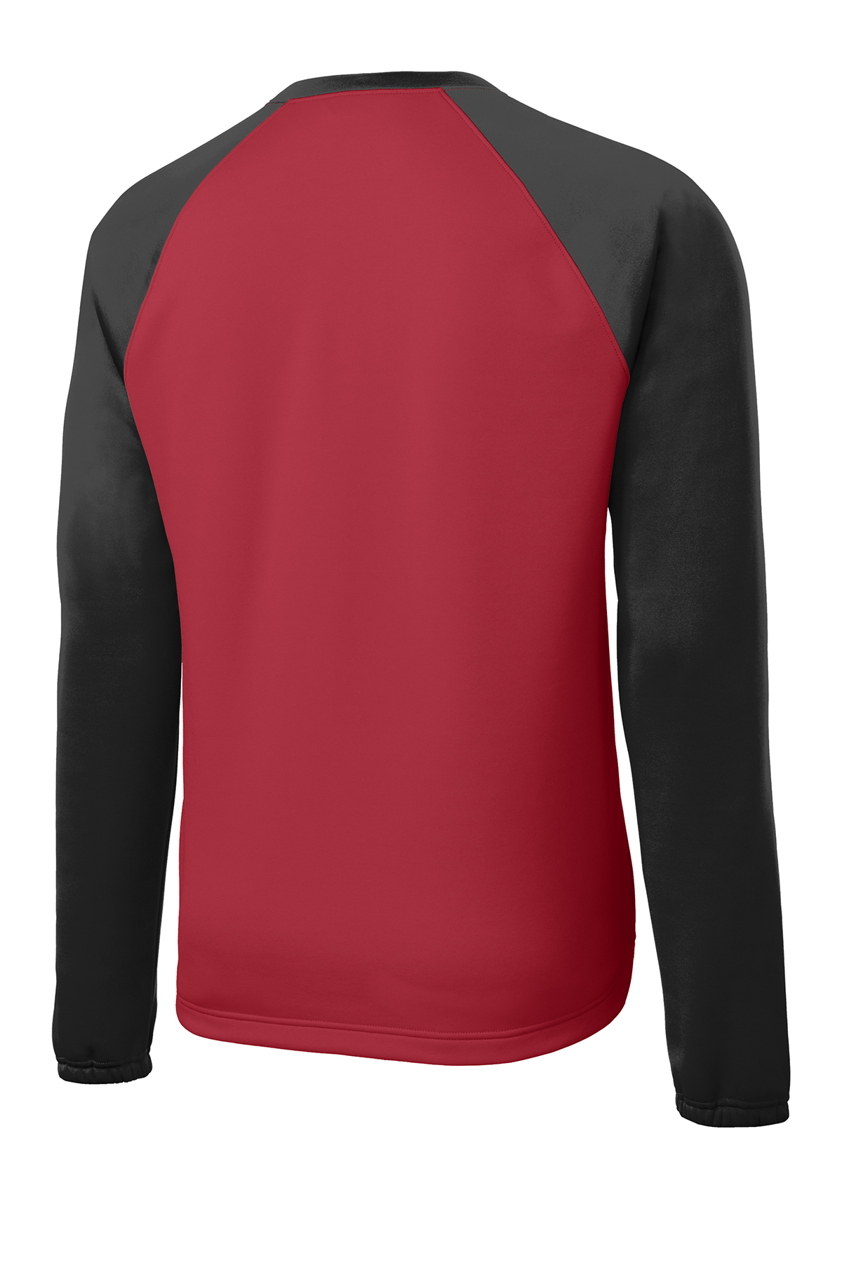 Sport-Tek Sport-Wick Raglan Colorblock Fleece Crewneck | Product | SanMar