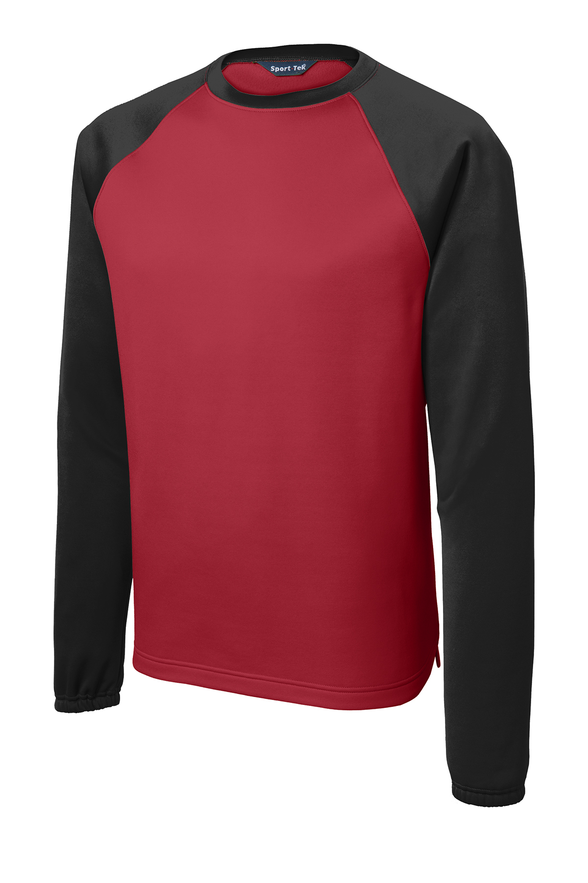 Sport-Tek Sport-Wick Raglan Colorblock Fleece Crewneck | Product | SanMar